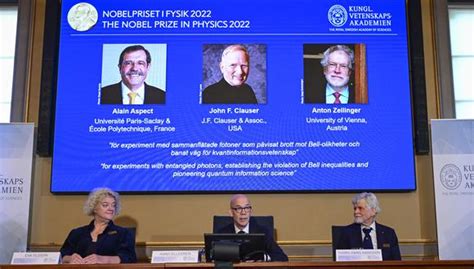 Premio Nobel 2022 Premio Nobel de Física para los pioneros de
