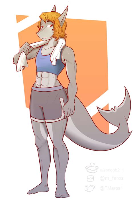 I Drew A Sharkgirl Rfurry