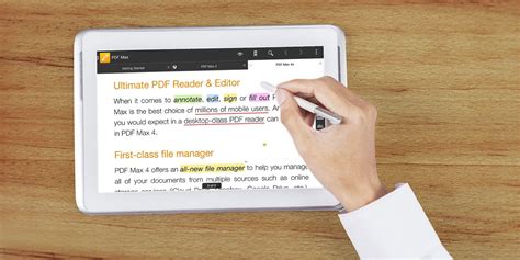the 5 best pdf reading editing and annotation apps for android