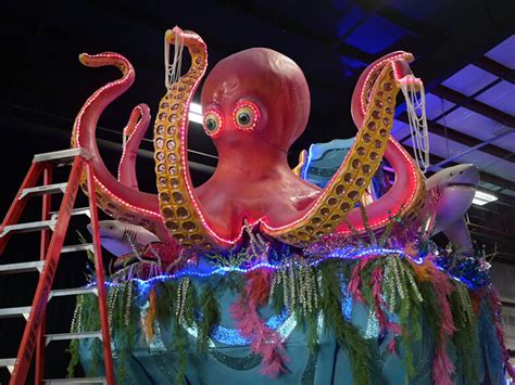 Behind The Beads How Mardi Gras Parade Floats Are Brought To Life At