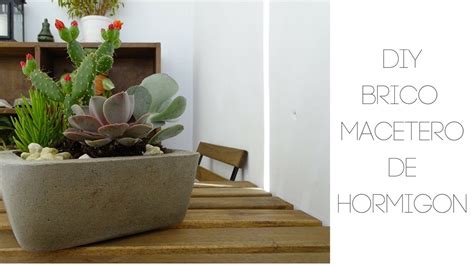 Como Hacer Un Maceta De Cemento Diy Concrete Planter Como Hacer