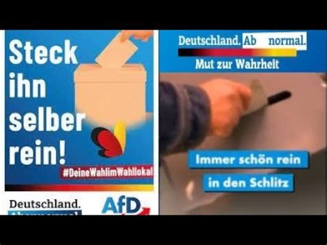 AfD Fordert Steck Ihn Selber Rein YouTube