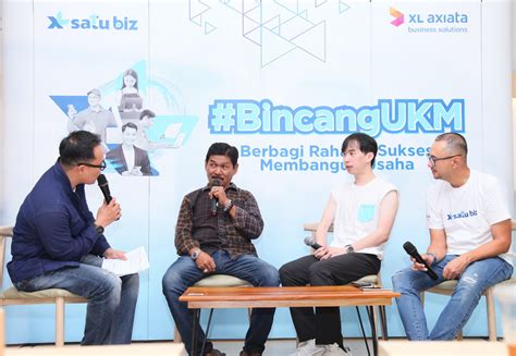 Kenalkan Paket XL SATU BIZ Melalui Acara Bincang UKM XL Axiata Dorong