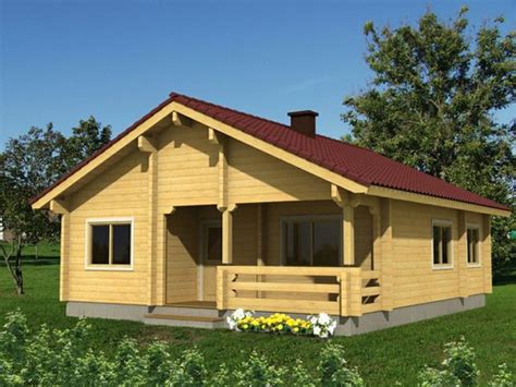 Casa De Madera Prefabricada Regina Palmako 77 1 M2 Madera Laminada 114