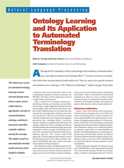 pdf ontology learning and its automated terminology translation