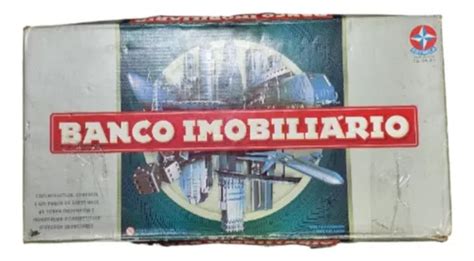 Antigo Jogo De Tabuleiro Banco Imobiliário Estrela Completo