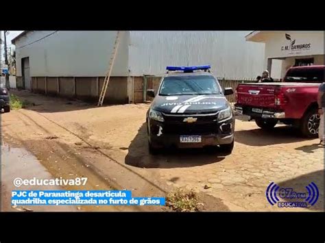Polícia Civil de Paranatinga desarticula quadrilha que praticava furto