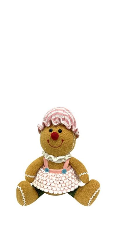 Gingerbread Man Decor Cookie Carol St Nicholas Christmas Cave