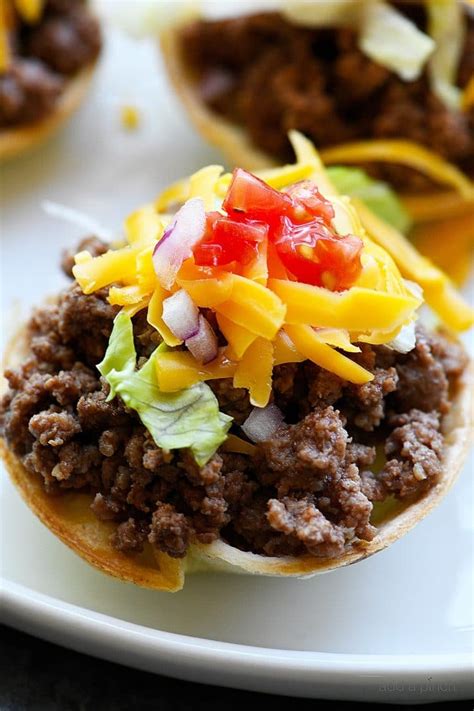 Taco Cups Recipe Add A Pinch