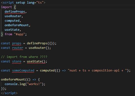 Typesscript Typings For Composition Api Issue Nuxt Bridge Github
