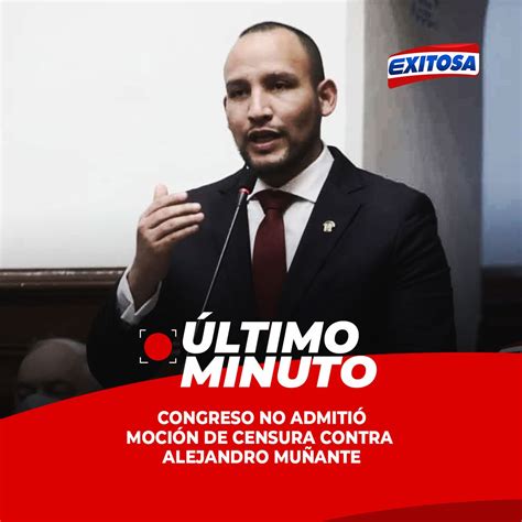 Exitosa Noticias on Twitter LOÚLTIMO Con 52 votos a favor 59 en