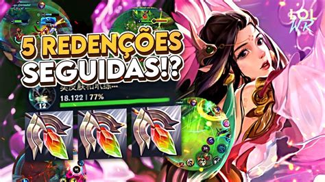 REDENÇÃO TA BROKEN E EU POSSO PROVAR LoL Wild Rift YouTube
