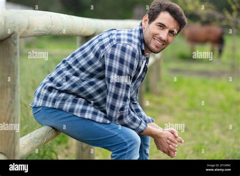 Middle Aged Farmer Hi Res Stock Photography And Images Alamy