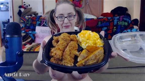 ASMR Eating Soul Food Naked Whispers Von Andi Ray FapHouse
