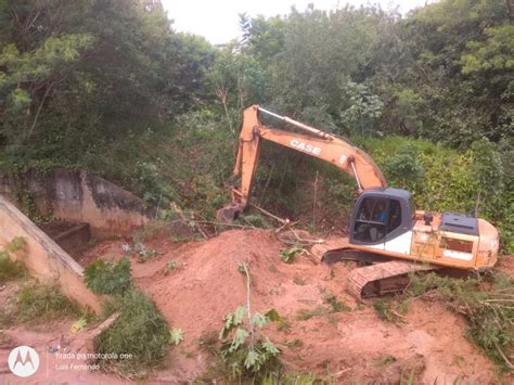 Prefeitura inicia obras de contenção de erosão no condomínio Chácaras