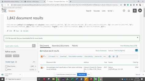 bibliographic analysis basics using vosviewer youtube