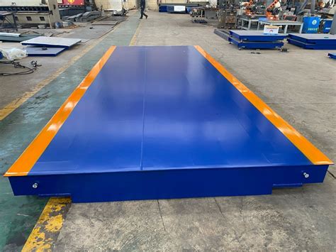 Industrial 18m 100 Ton Electronic Weighbridge For Weighing Trucks In