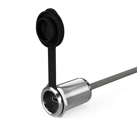USB4 Typ C Einbaubuchse mit Verlängerungskabel kaufen RIBU Elektron