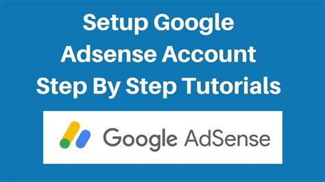 Setup Google Adsense Account Step By Step Tutorials YouTube