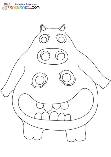 Garten Of Banban 3 Coloring Pages
