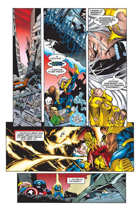 Read Online X Men The Complete Onslaught Epic Comic Issue Tpb