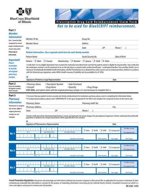 IL BCBS 12387 2003 2022 Fill And Sign Printable Template Online US