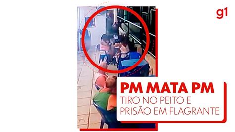 Policial militar é preso em flagrante após atirar e matar outro PM em