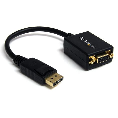 StarTech DisplayPort To VGA Adapter Active 1080p DP To VGA