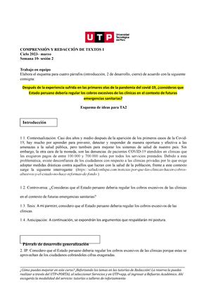 EA N04I Consigna TA 2 23 dsevbeb Consigna para la Tarea Académica 2