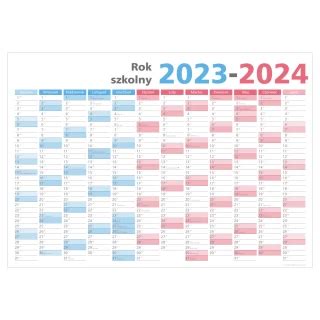 Planer A1 Na Rok Szkolny 2023 24 84x59 Cm Kalendarz PLANOWAKI Pl