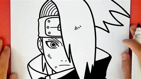 COMMENT DESSINER DEIDARA YouTube