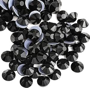 Beadsland Hotfix Rhinestones 1440pcs Flatback Crystal Rhinestones For