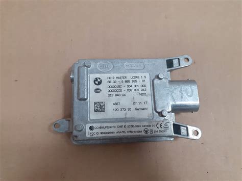 BMW 3 F30 F32 F34 MODUŁ RADAR ASYSTENT ZMIANY PASA 6885935 6885935 za