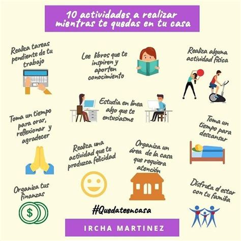 10 Actividades A Realizar Mientras Estas En Casa