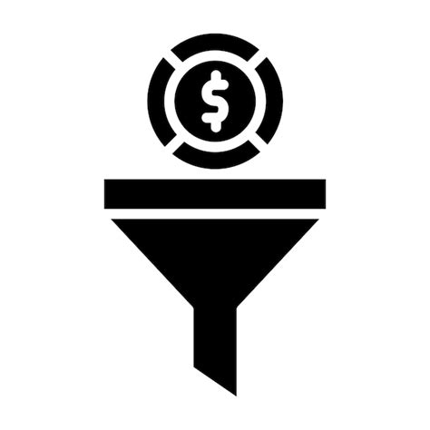 Premium Vector Funnel Vector Icon Design Illustration