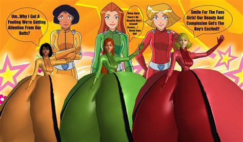 Totally Spies Ass Expansions Alex Sam Clover By Nintendosegacapcom On Deviantart