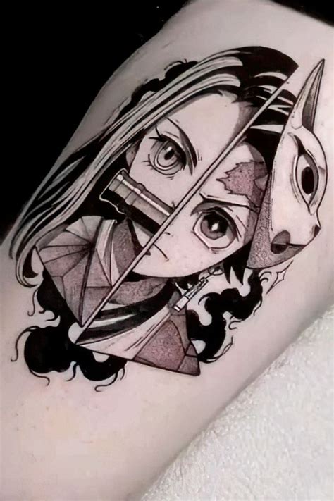 Tatuagem Anime Kimetsu No Yaiba Tatuajes Creativos Tatuajes Retro
