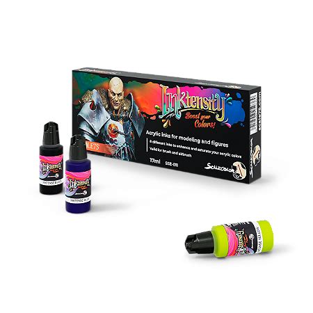 Conjunto Tintas Acrílicas Scalecolor INKTENSITY Scale75 Sua loja