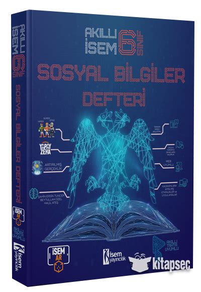 6 Sınıf Akıllı İsem Sosyal Bilgiler Defteri İsem Yayıncılık 9786052865255