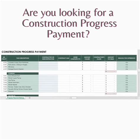 Renovation Schedule Template Excel