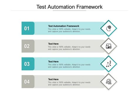 Test Automation Framework Ppt Powerpoint Presentation Summary Outline
