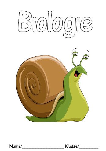 Biologie Deckblatt Zum Ausdrucken Deckblaetter Eu