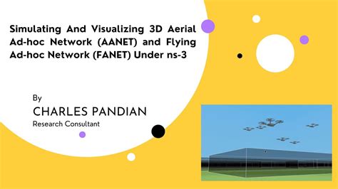 simulating and visualizing 3d aerial ad hoc network aanet and flying ad hoc network fanet under