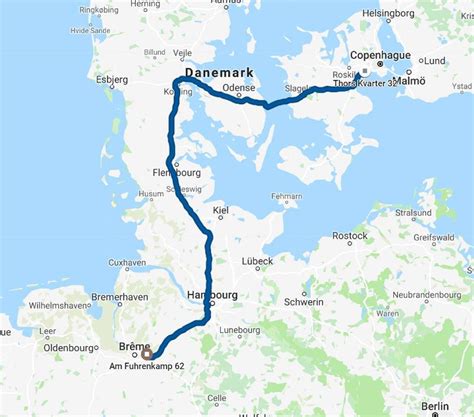 Périple 3 semaines vers le Nord Allemagne Danemark Suède Norvège