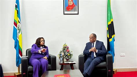 Balozi Mbarouk Akutana Na Naibu Waziri Wa Mambo Ya Nje Wa Ethiopia