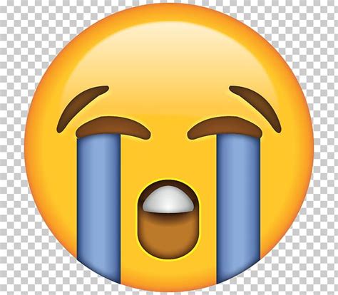Face With Tears Of Joy Emoji Crying Laughter Sticker PNG Clipart