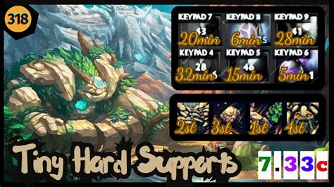 Tiny Hard Supports Passive Is Good Item Dota 2 Gameplay Ana Stream