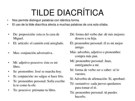 PPT TILDE DIACRÍTICA PowerPoint Presentation free download ID 6648629