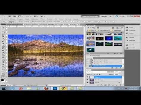 Tutorial Photoshop Efecto Rompecabezas A Tus Imagenes YouTube