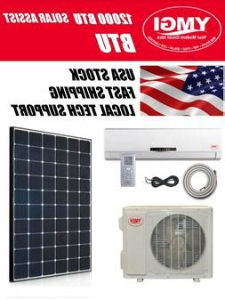 YMGI 12000 BTU Solar Assist Ductless Mini Split
